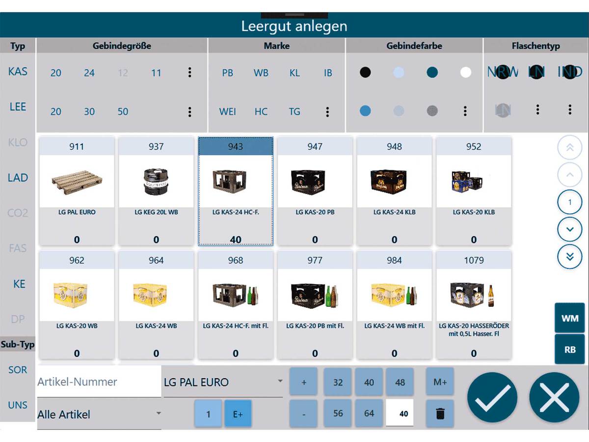Leergutmanagement der Getränkeindustrie | IdentPro